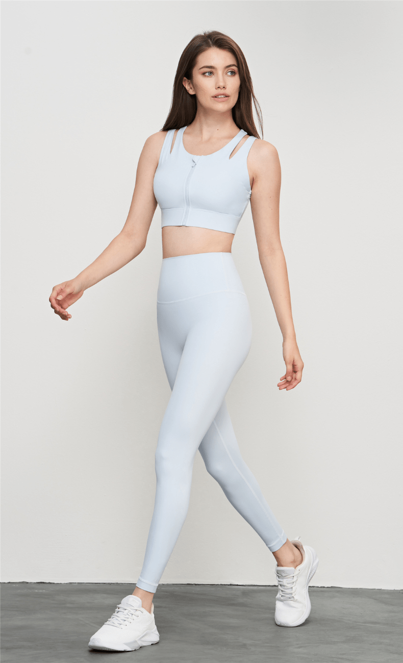 WOO YOGA | Supportive & Breathable | Isabella High Impact Front-Close ...